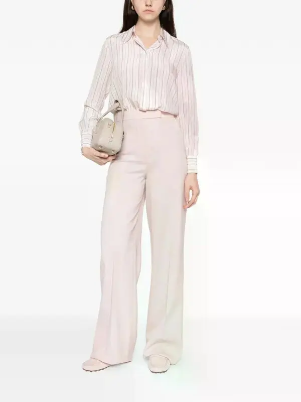 Max Mara Striped Long-sleeved Shirt