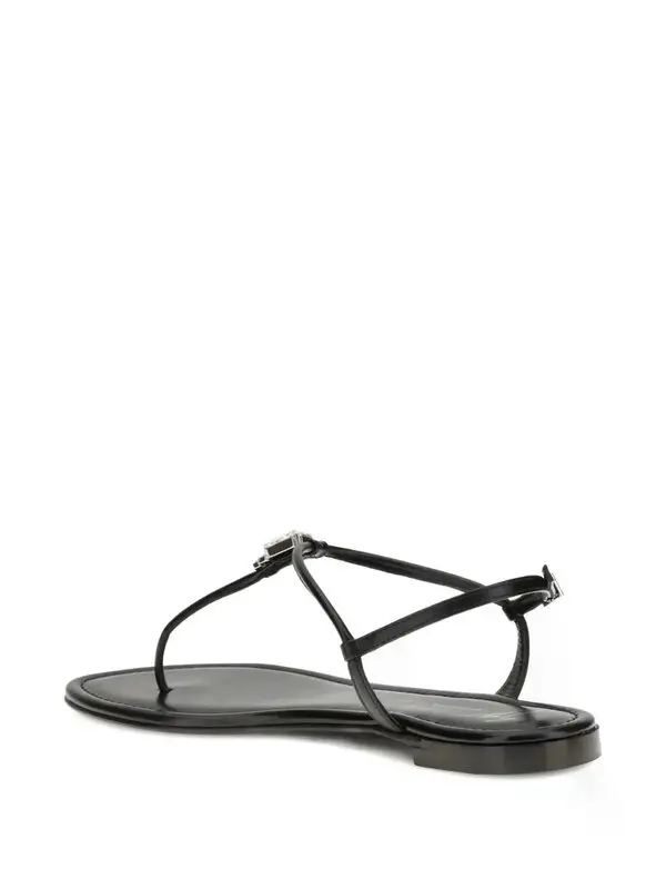 GIUSEPPE ZANOTTI Pia Mizuki Round-toe Sandals - Black