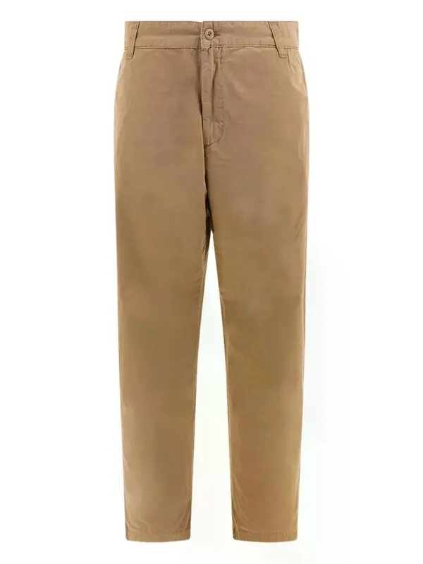 Carhartt Work In Progress Calder Logo-patch Chinos