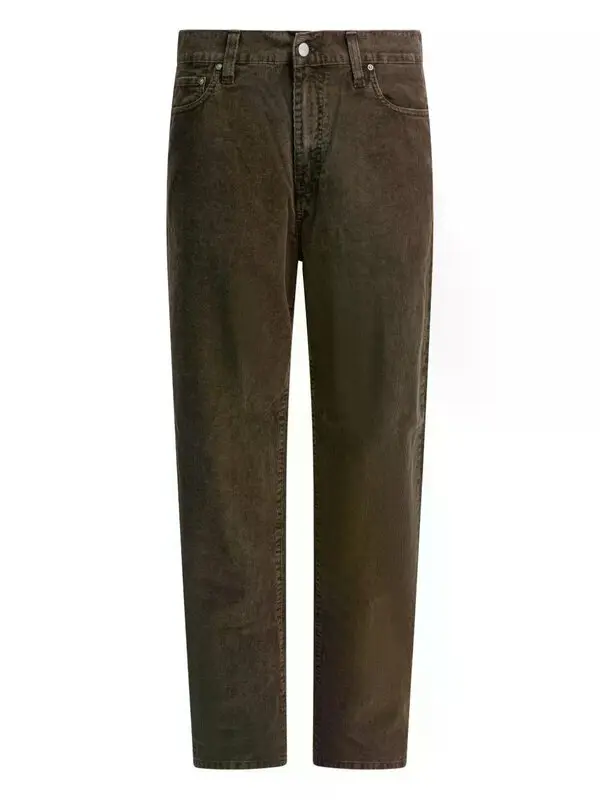 Carhartt Work In Progress Aaron Corduroy Patch Trousers - Brown