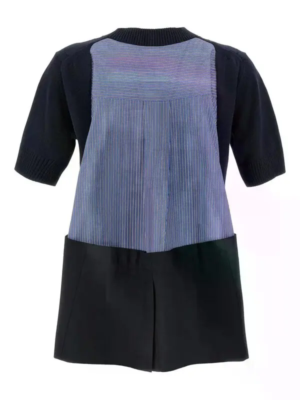Sacai Patchwork Short-sleeved T-shirt