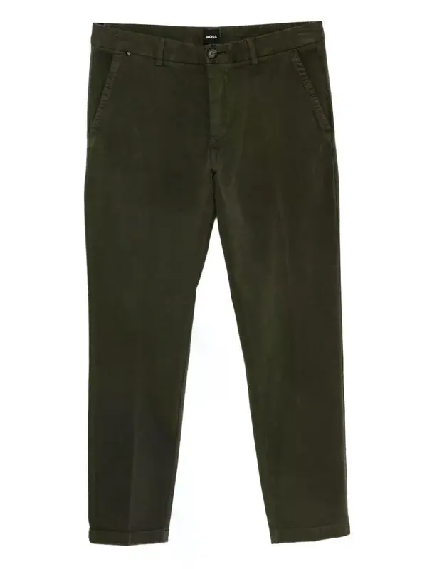 BOSS Gabardine Slim-fit Trousers