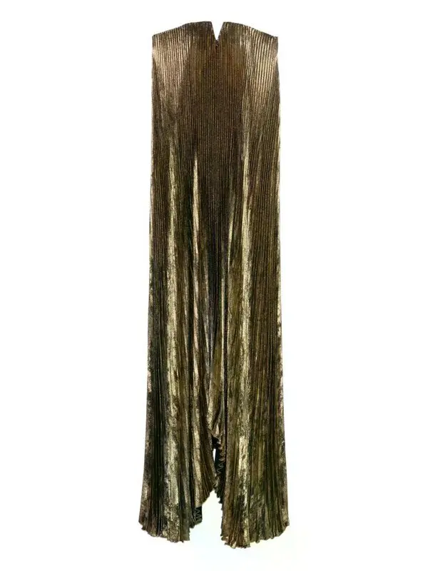 L'IDEE Pleated Gown