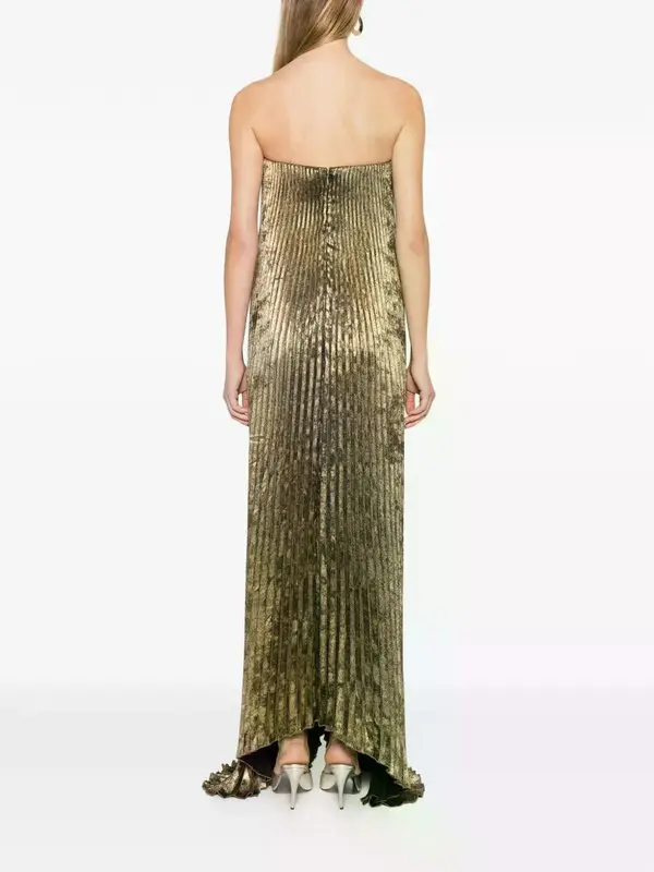 L'IDEE Pleated Gown