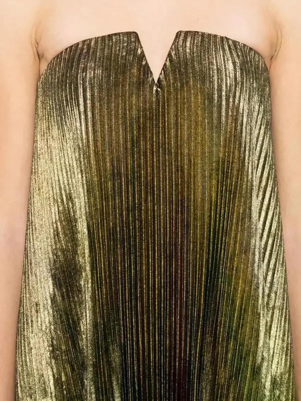 L'IDEE Pleated Gown