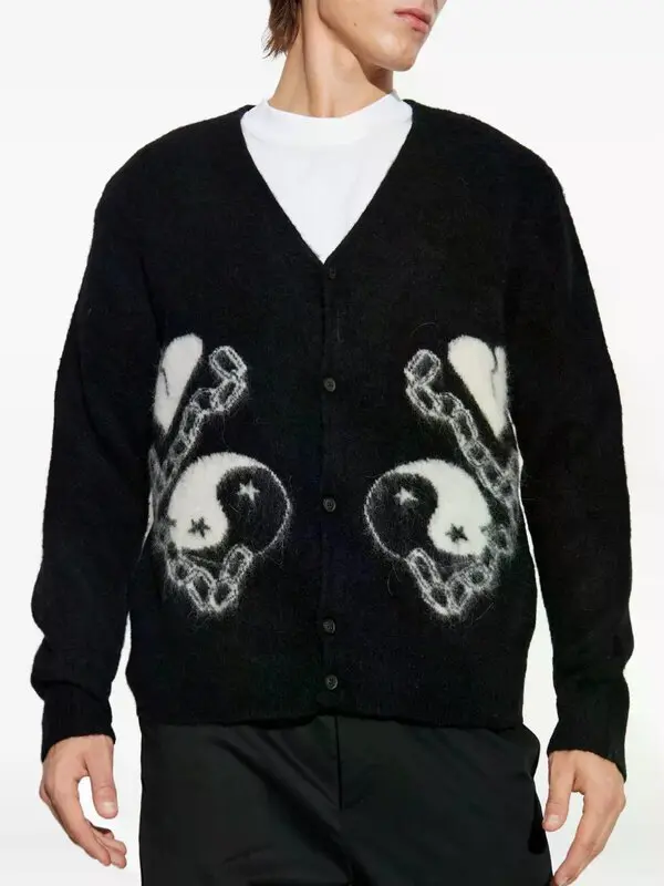 ALLSAINTS Reflection Button Cardigan