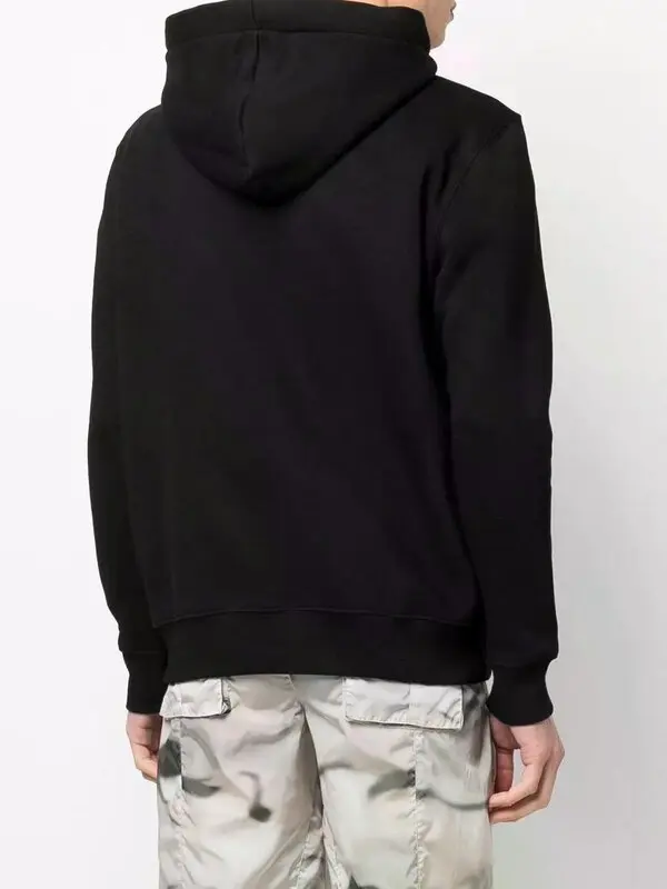 Alpha Industries Logo Drawstring Hoodie