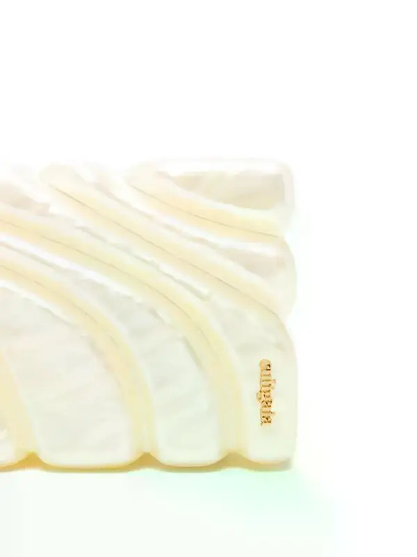 Cult Gaia Aura Chain-strap Clutch - Neutrals