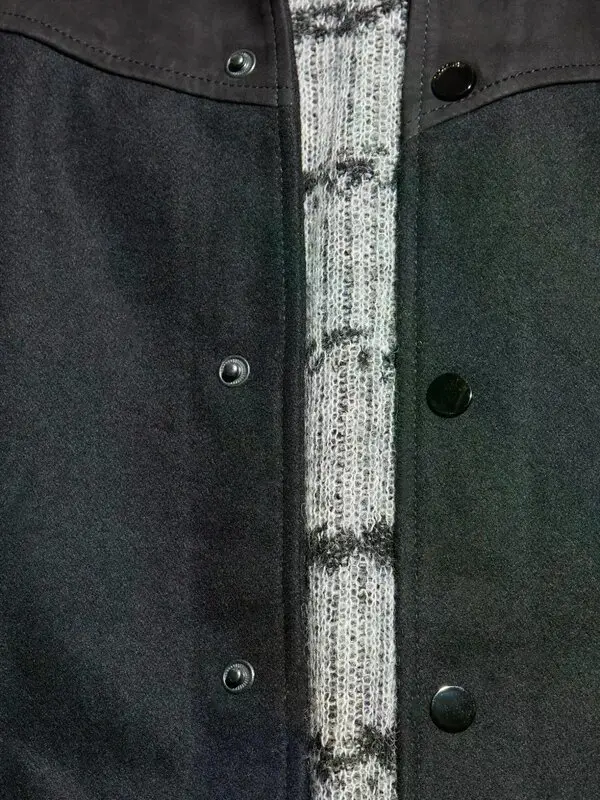 ALLSAINTS Leather Panelled Jacket
