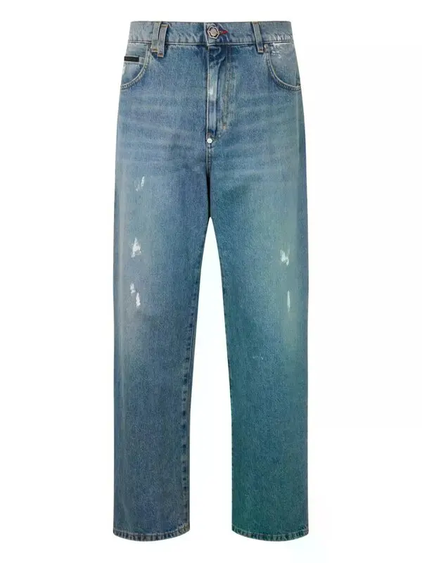 Philipp Plein Distressed Jeans