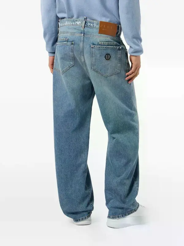 Philipp Plein Distressed Jeans