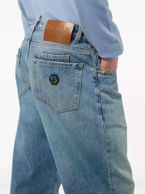 Philipp Plein Distressed Jeans