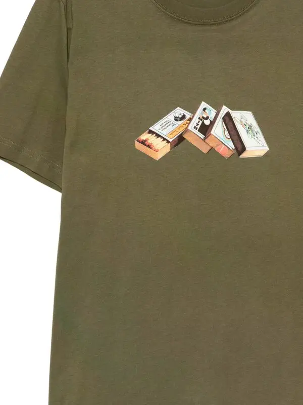 Paul Smith Graphic-printed T-shirt - Green