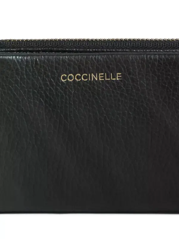 COCCINELLE Zip-up Wallet - Black