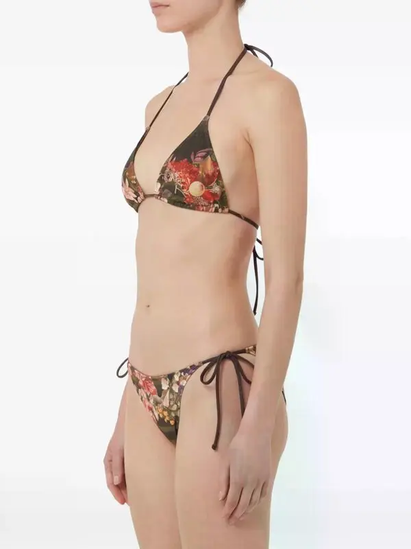 JEAN PAUL GAULTIER Floral-print Bikini