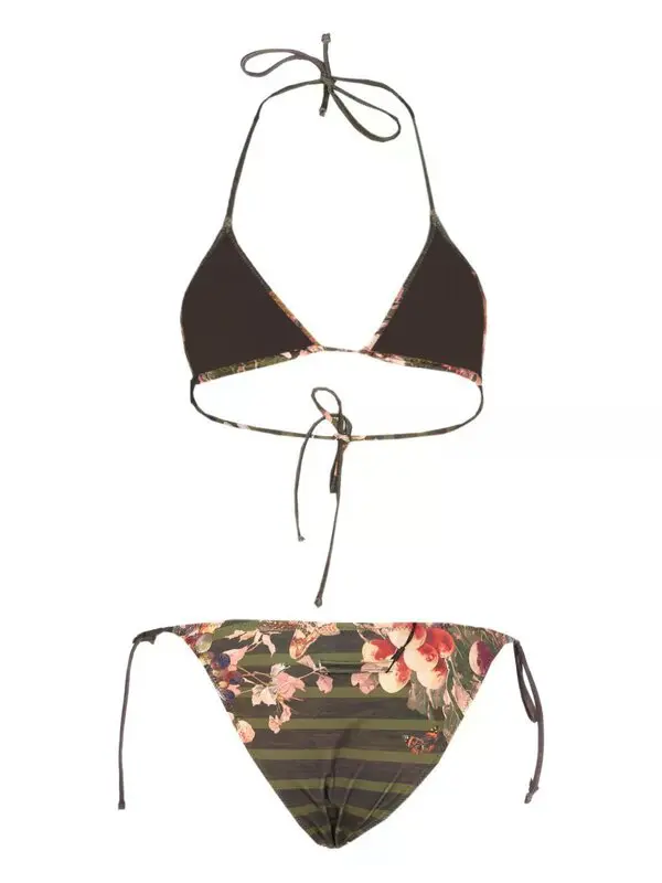 JEAN PAUL GAULTIER Floral-print Bikini