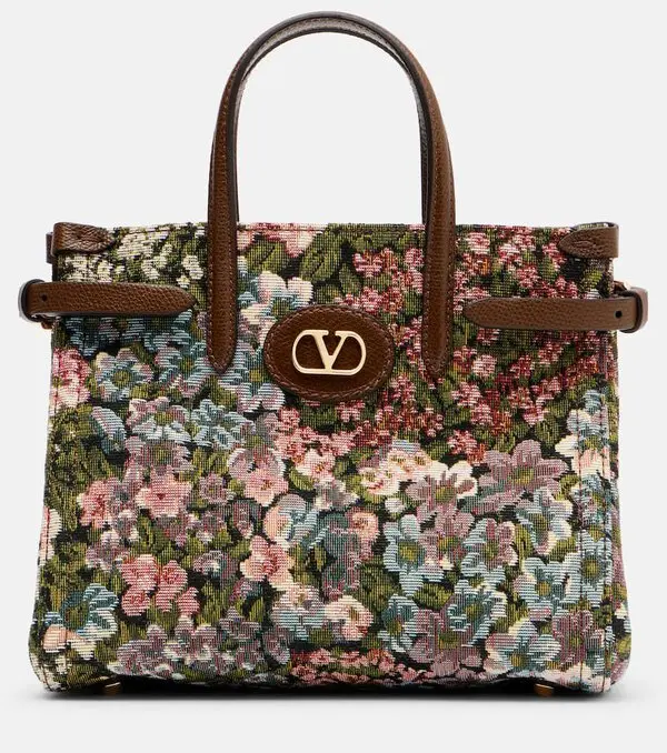 Valentino Garavani Antibes Small Floral Top-handle Bag