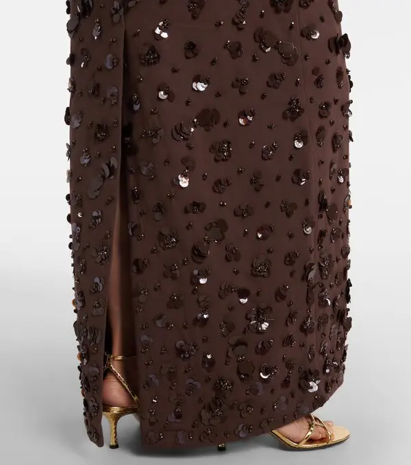 Simkhai Serafina Embellished Bustier Gown