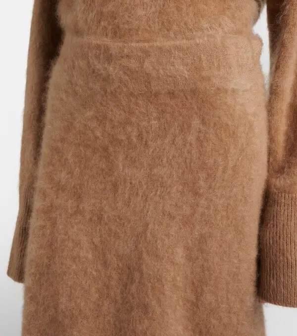 LISA YANG Asta Cashmere Maxi Skirt - Brown