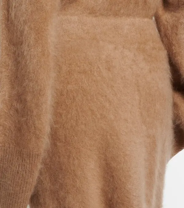 LISA YANG Asta Cashmere Maxi Skirt - Brown