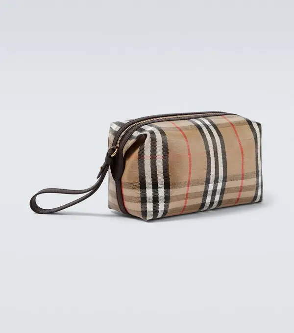 Burberry Check Toiletry Bag