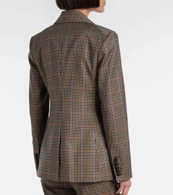 Veronica Beard Claude Checked Blazer