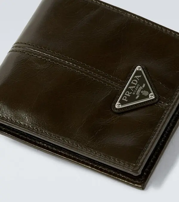 Prada Leather Bifold Wallet