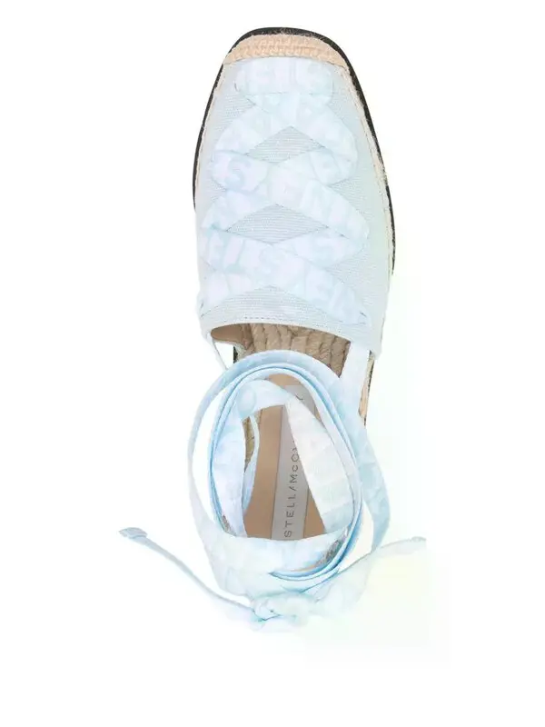 Stella McCartney Ribbon-detail Platform Espadrilles