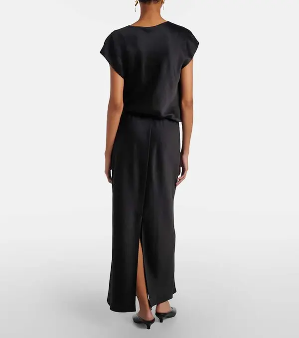 Vince Draped Maxi Dress