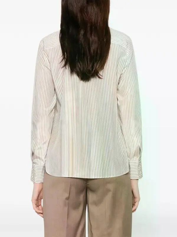 Max Mara Flirt Striped Shirt - Neutrals