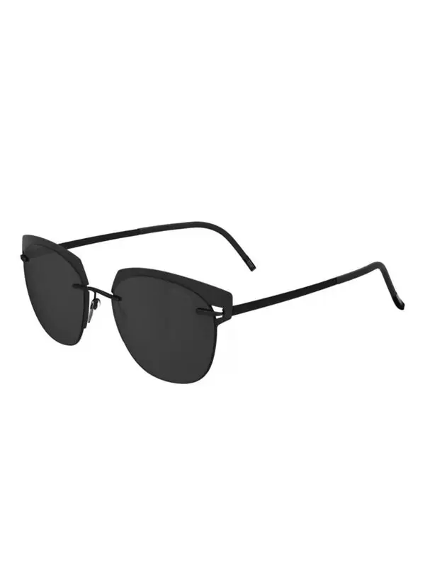 SILHOUETTE Oval-frame Sunglasses