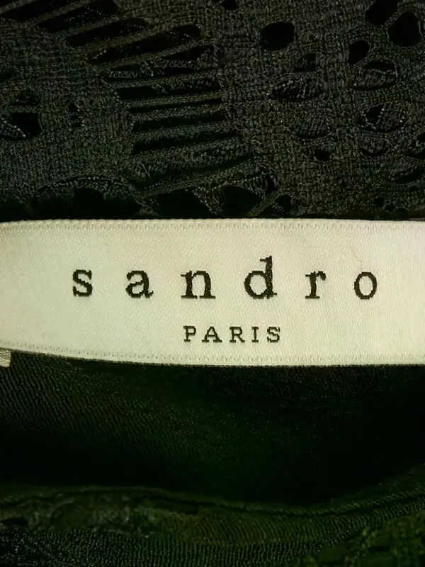 Sandro Lace-inserts Dress