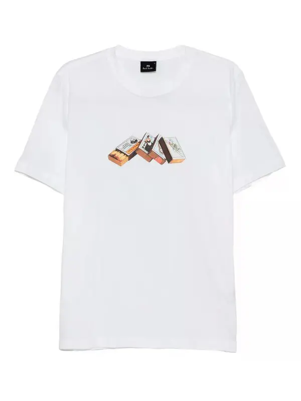 Paul Smith Graphic-printed T-shirt - White