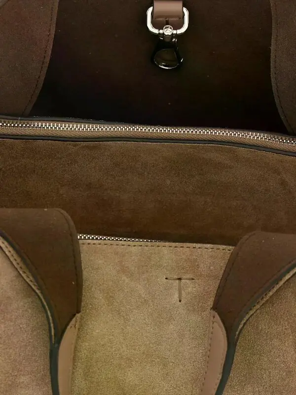 TOD'S Apa Suede Mini Tote Bag