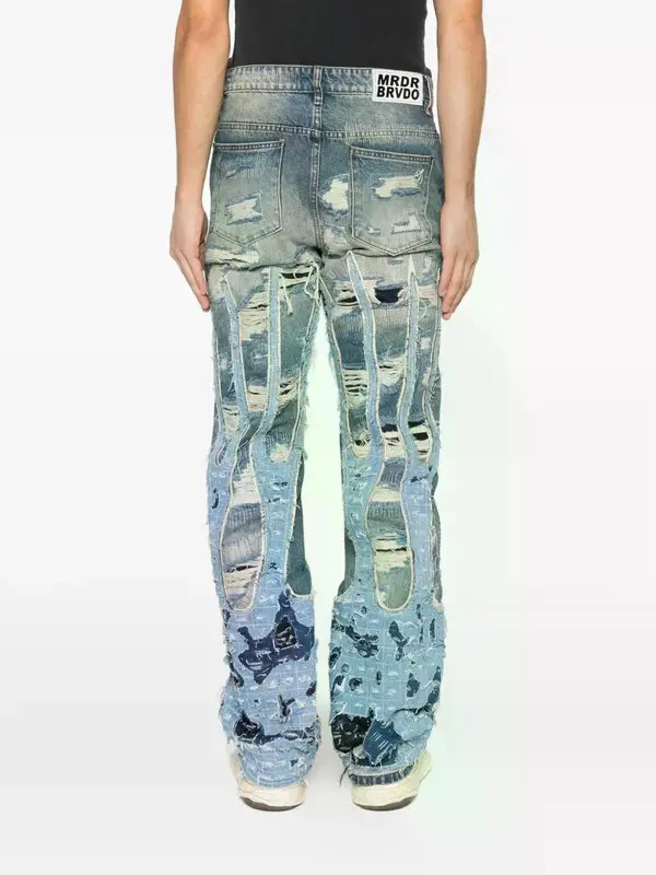 WHO DECIDES WAR Buttoned Jeans
