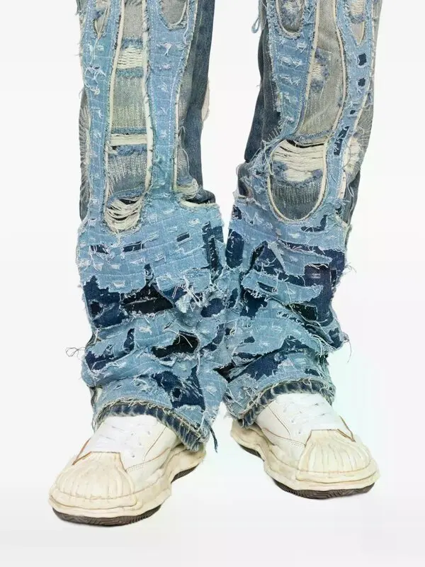 WHO DECIDES WAR Buttoned Jeans