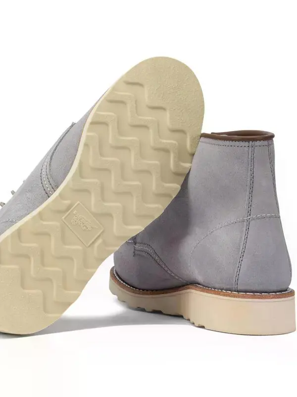 Red Wing Lace-up Suede Boots - Grey