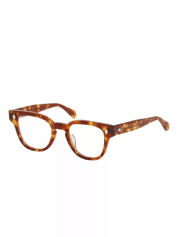 JULIUS TART OPTICAL Tortoiseshell Eyeglasses - Brown