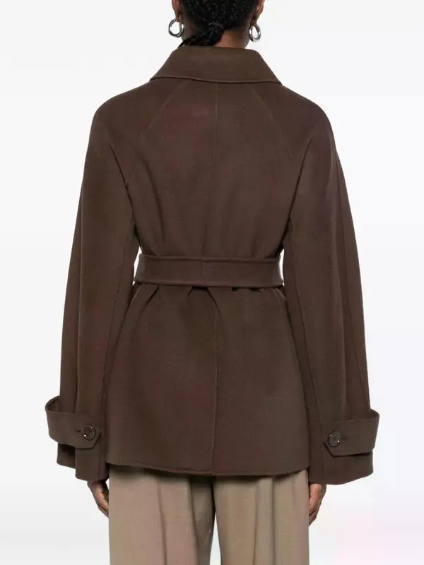 Max Mara Louise Pea Coat - Brown
