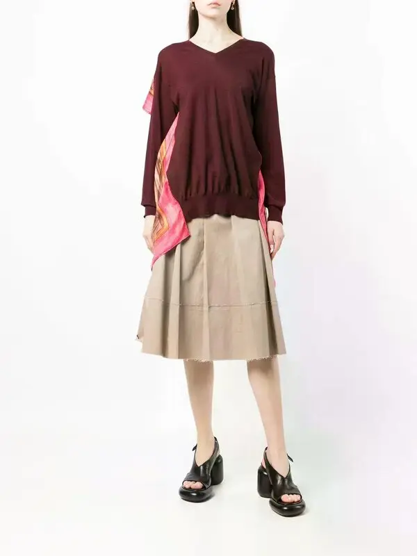 Celine 2018 Layla Shawl V-neck Jumper