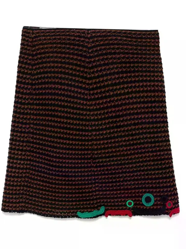 Prada Spring 2005 Crochet Skirt