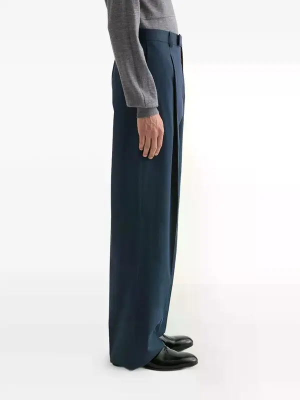 JIL SANDER Wide-leg Pressed Crease Trousers