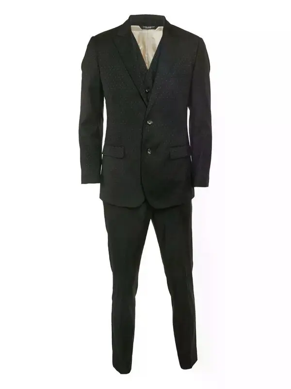 Dolce & Gabbana Patterned Suit