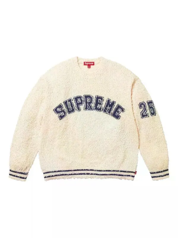 Supreme Crew-neck Textured Sweatshirt