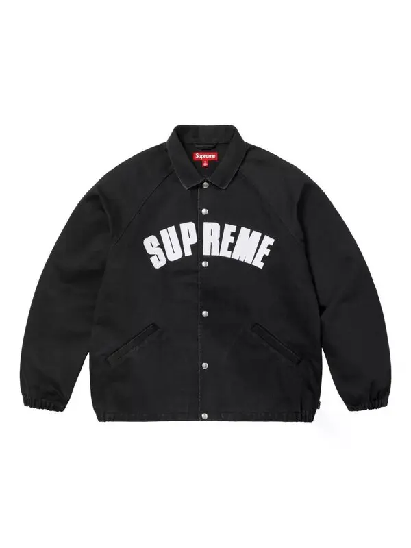 Supreme Arc Denim Coaches Jacket - Black