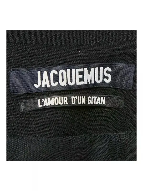 Jacquemus Pleated Wool Blazer