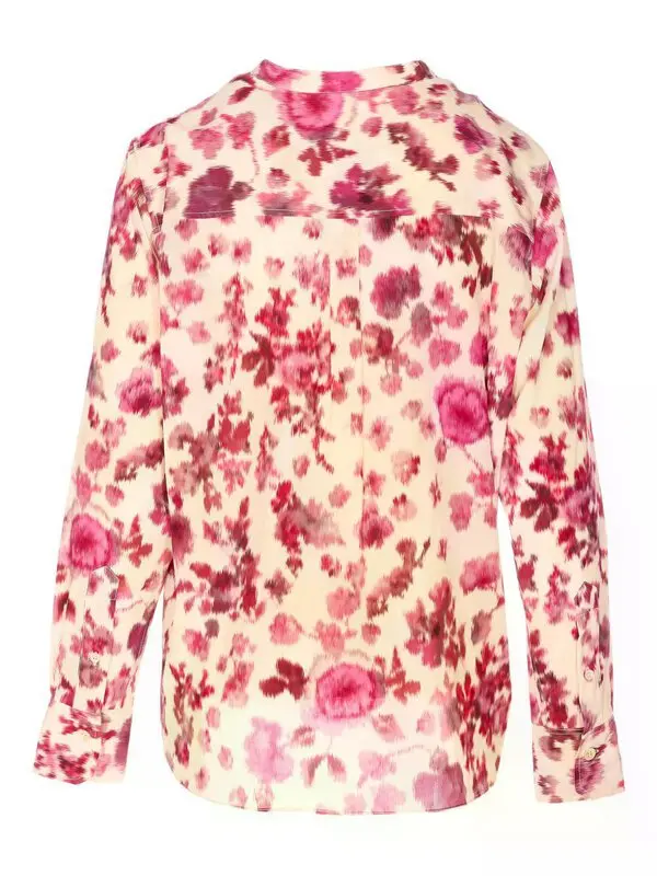 Isabel Marant Étoile Patch-pocket" Stretch Silk Blouse - Neutrals
