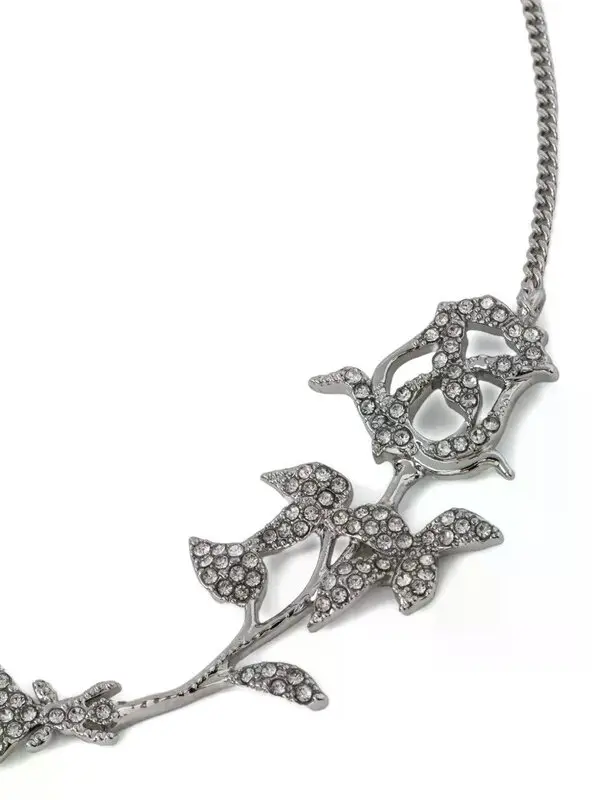 Patrizia Pepe Rose-embellished Necklace