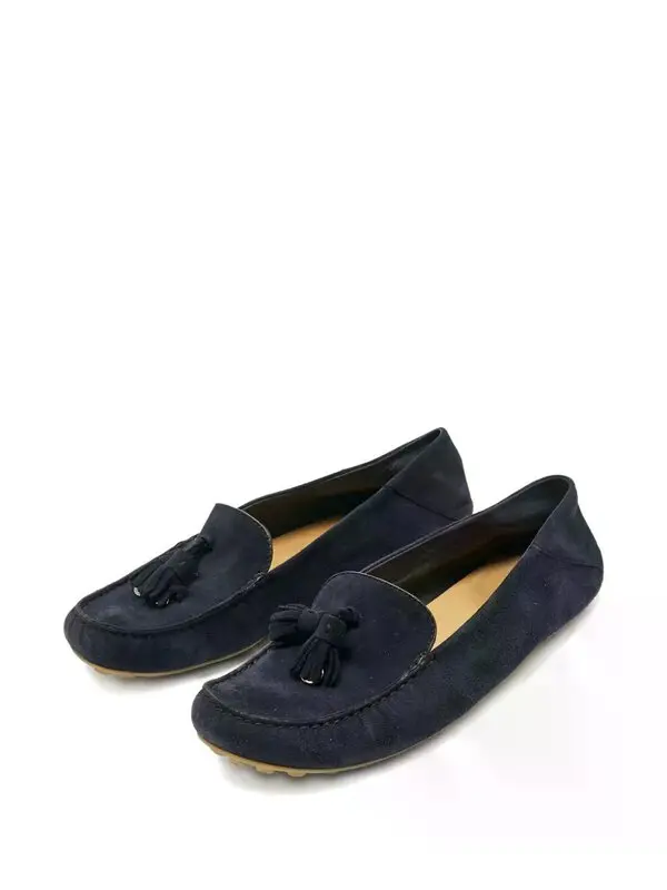 Loro Piana Tassel Suede Loafers