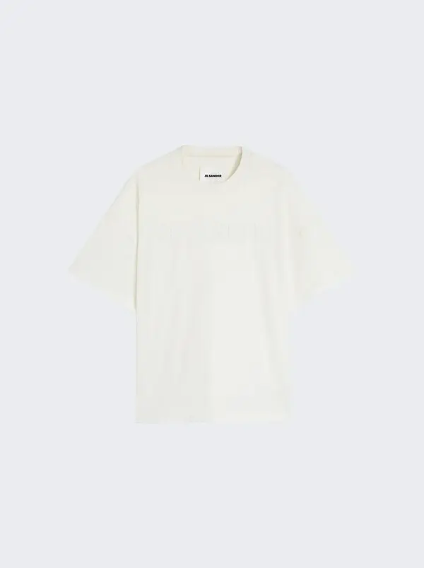 JIL SANDER Short Sleeve Tee Porcelain